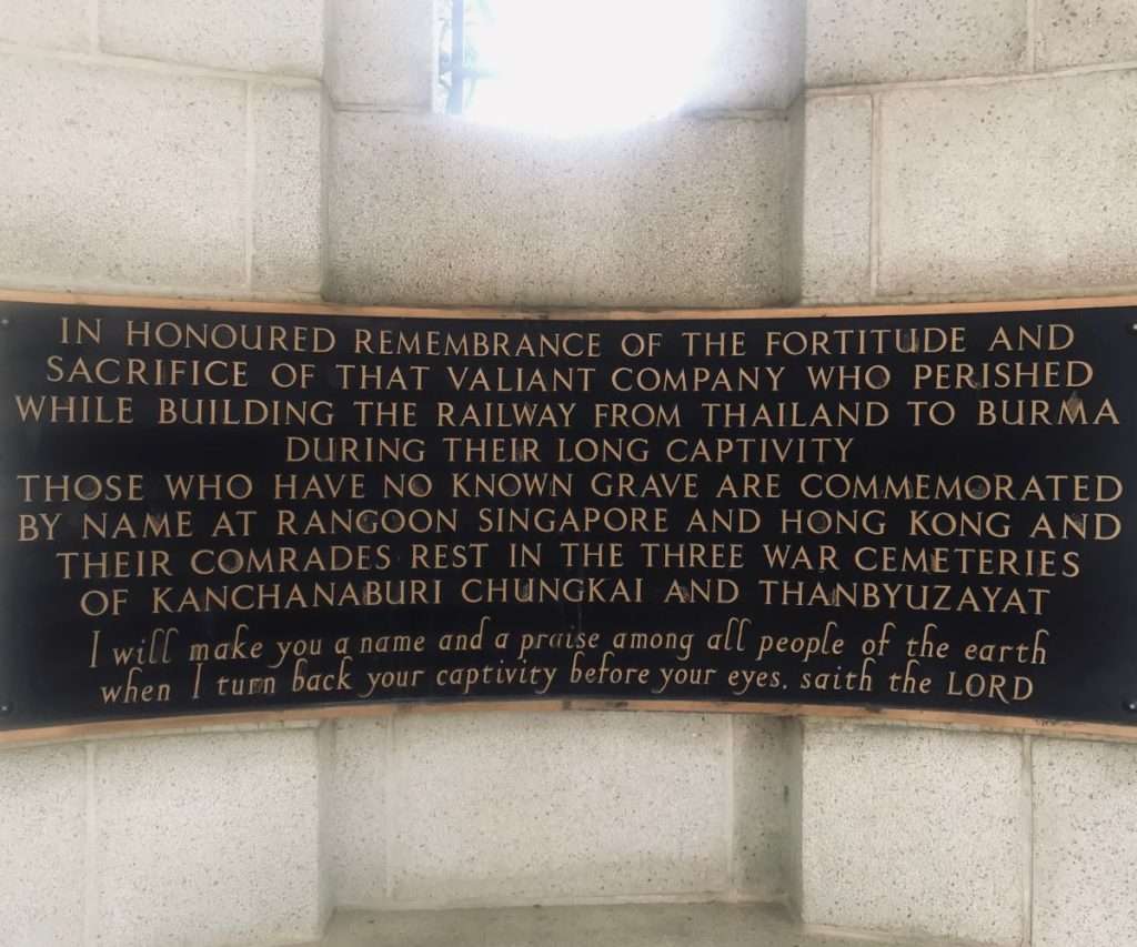 The Thailand-Burma Railway Centre: Death Railway Museum Guide – World ...