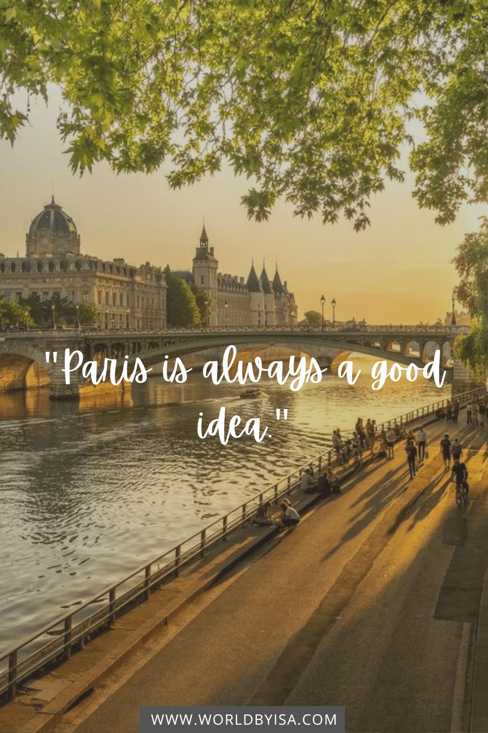 50+ Inspirational Paris Quotes and Captions for Instagram – World by Isa