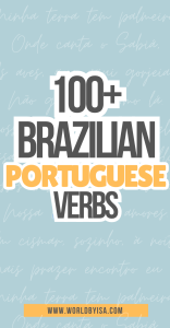 100 Most Common Verbs in Portuguese – World by Isa